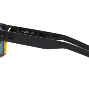 Costa Del Mar Man Sunglasses Black/Shiny Tortoise Frame, Gray Lenses - 60MM