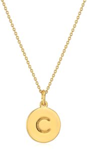 kate spade new york kate spade initial pendant c gold one size