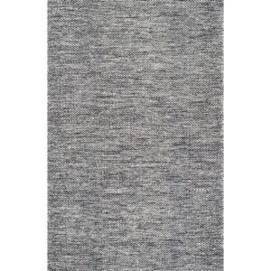 nuLOOM Alessi Solid Farmhouse Cotton Area Rug, 4x6, Grey