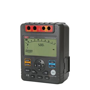 UNI-T UT512 Insulation Resistance Tester 500V/1000V/1500V/2500V 0%～20% High-voltage PI DAR Tester USB PC Software