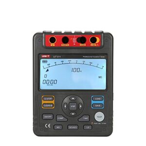 uni-t ut511 insulation resistance tester 100v/250v/500v/1000v 0%～20% high-voltage pi dar tester