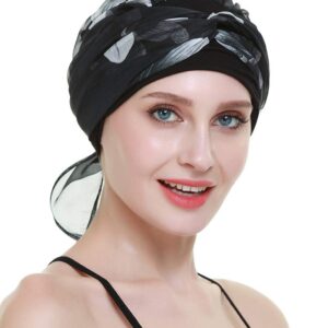 Chemo Caps for Women Light Weight Cancer Scarf Feminine Head Cover for Long Hair Girls