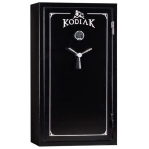 kodiak home gun safe for rifles & pistols | kbx5933 by rhino metals with new safex security system | 46 long guns & 6 pistol pockets | 40 minute fire protection | 395lbs