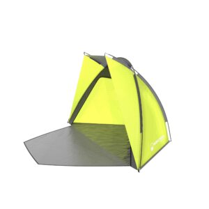 wakeman beach tent sun shelter for shade with uv protection water & wind resistant easy set up, green, 75-cmp1027