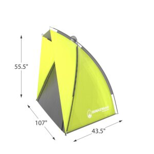 Wakeman Beach Tent Sun Shelter for Shade with UV Protection Water & Wind Resistant Easy Set Up, Green, 75-CMP1027