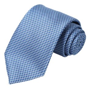 kissties mens blue tie set checkered necktie blue ties + pocket square