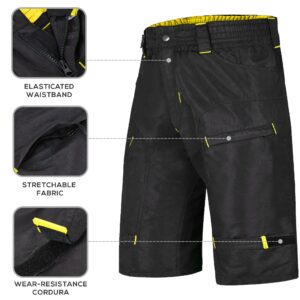 Urban Cycling Apparel The Single Tracker-Mountain Bike Cargo Shorts, with G-Tex padded undershorts