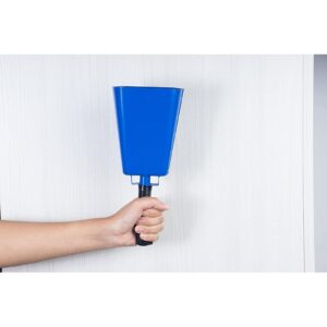 BLUE PANDA - Blue Cowbell with Handle for Football - 11-inch Noisemakers for Sports Games, Weddings, Farm