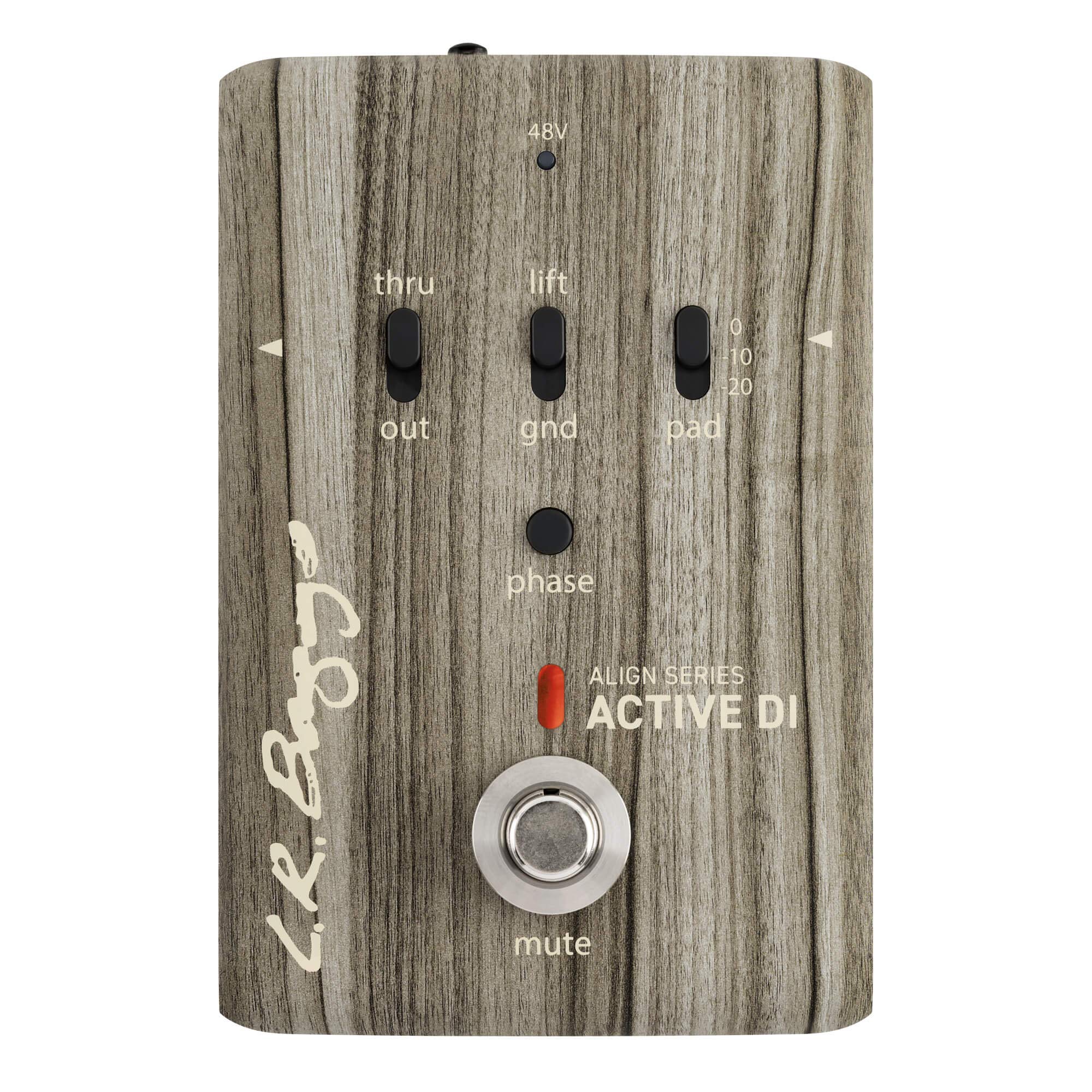 L.R. Baggs Align Active DI Acoustic Guitar Effects Pedal