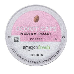 AmazonFresh Donut Cafe 80 Ct. K-Cups, Medium Roast, Keurig K-Cup Brewer Compatible