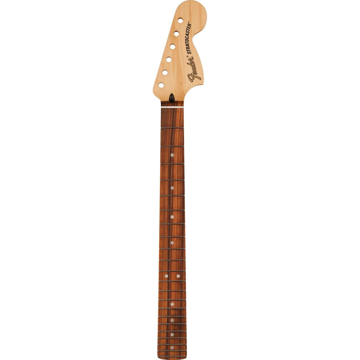 Fender Deluxe Series Stratocaster Neck, Modern C, 22 Narrow Tall Frets, Pau Ferro Fingerboard