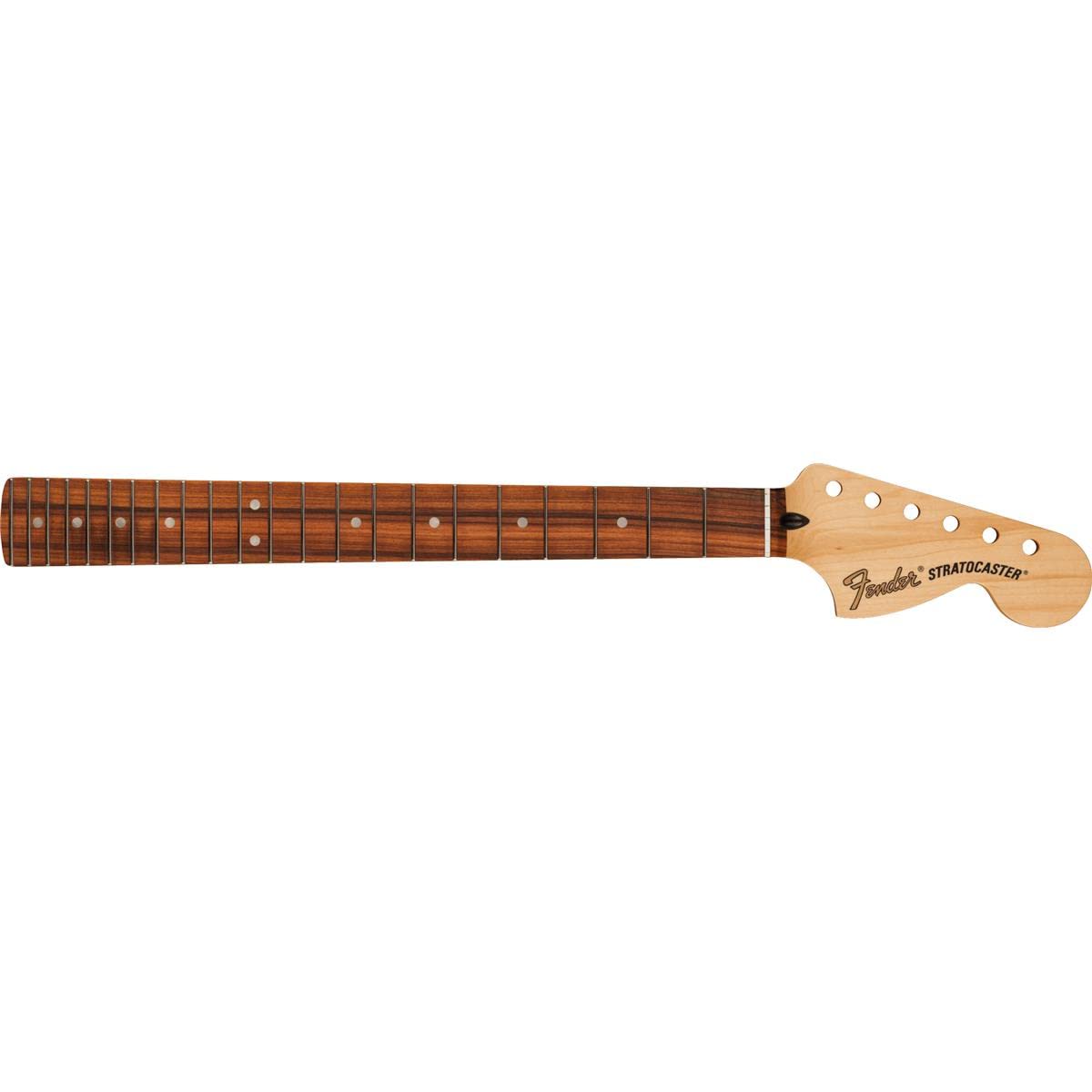 Fender Deluxe Series Stratocaster Neck, Modern C, 22 Narrow Tall Frets, Pau Ferro Fingerboard