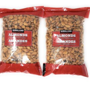 Kirkland Signature Supreme Whole Almonds, 2 Pack (3 Pounds)