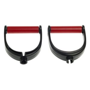 lifeline exchange handles, black/red