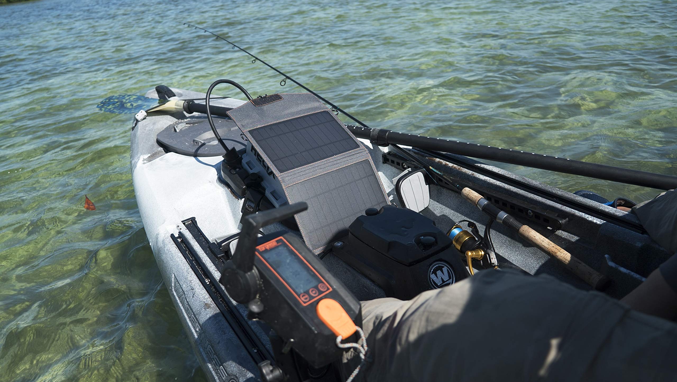 Wilderness Systems Solar Panels for Charging Kayak Electronics