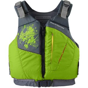 stohlquist escape youth lifejacket-lime-youth