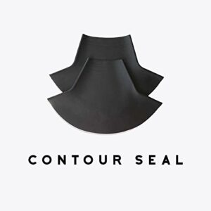 gear up guide contoured latex neck seal, conical shape, medium (trimmable) / 13.0-15.25 neck