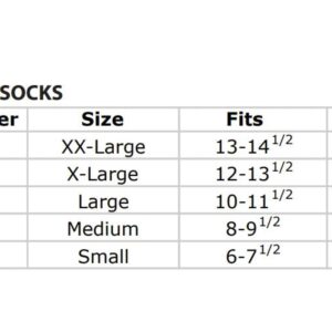 Gear Up Guide Dry Latex Socks, Large / 10-11.5 Shoe Size