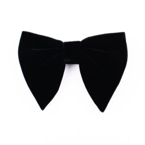 black velvet bow ties mens pre-tied satin formal tuxedo big bowtie oversized bow knot, 1, medium