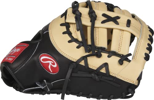 Rawlings | HEART OF THE HIDE Baseball First Base Glove | Traditional Break-In | 13" | Single Post - Double I Bar Web | Right Hand Throw