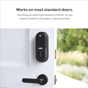 Google Nest x Yale Lock - Tamper-Proof Smart Lock for Keyless Entry - Keypad Deadbolt Lock for Front Door - Oil Rubbed Bronze