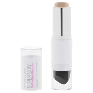 maybelline new york super stay foundation stick for normal to oily skin, classic ivory, 0.25 oz.