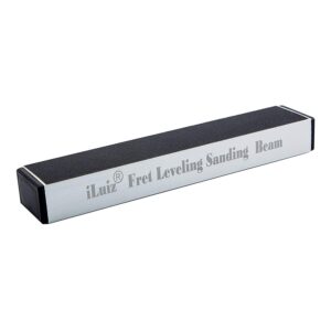 iluiz guitar fret leveling sanding beam bass guitar leveler leveling file tool luthier tool with 220 320 500 grit