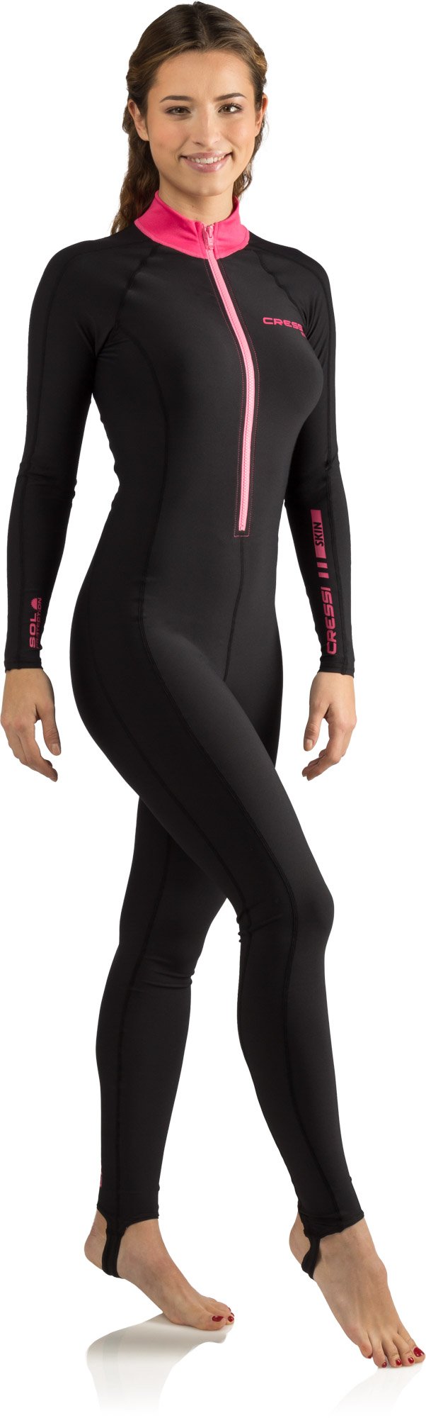 Cressi Skin, Black/Pink, M