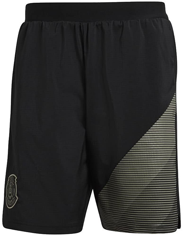 adidas Mexico Men's Seasonal Training Shorts (Large) Black