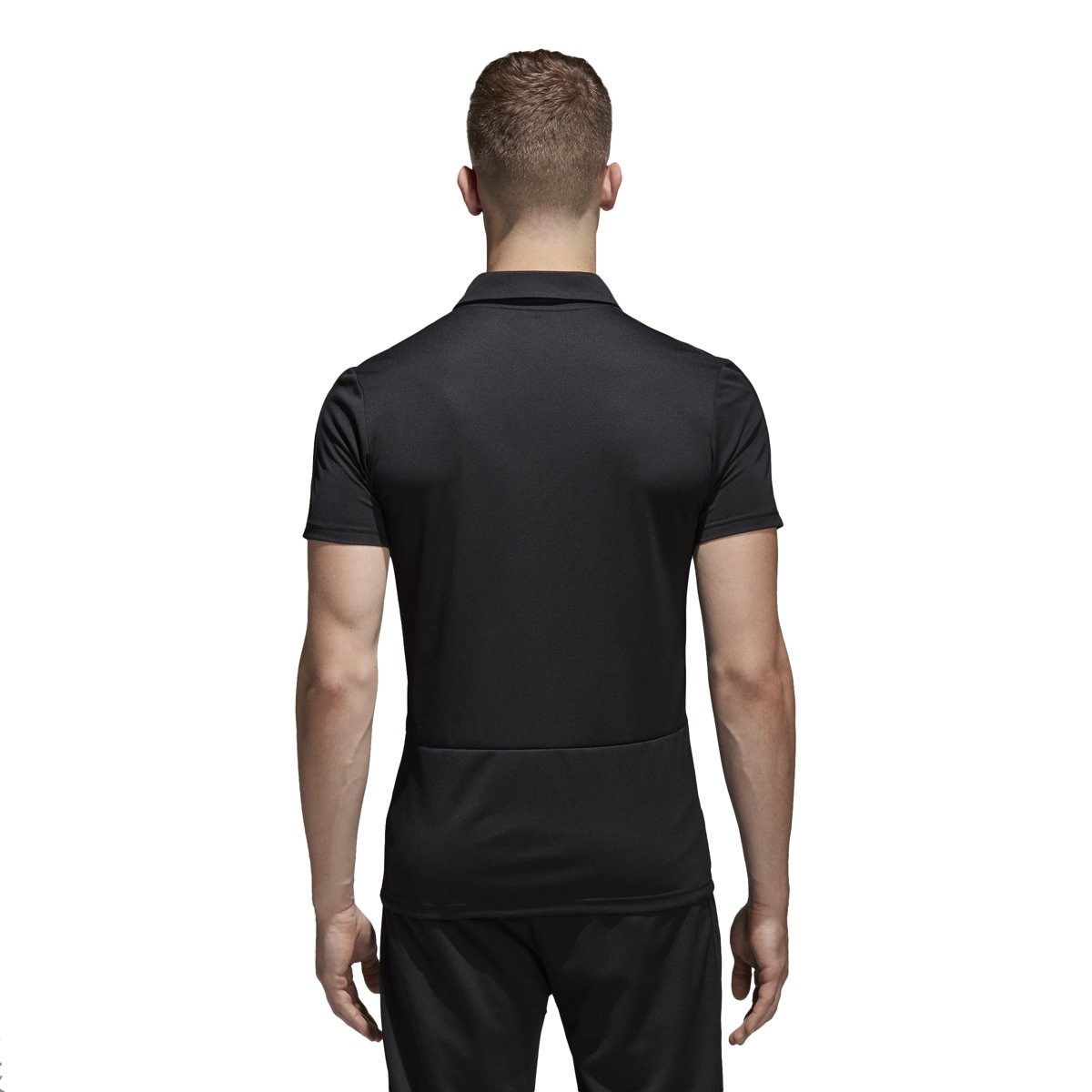 adidas Men's Condivo 18 Polo, Black/White Small