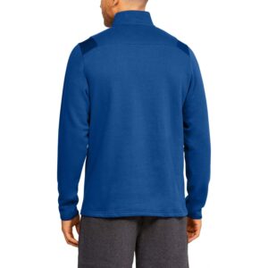 Under Armour Men's Hustle Fleece 1/4 Zip Royal | White XL