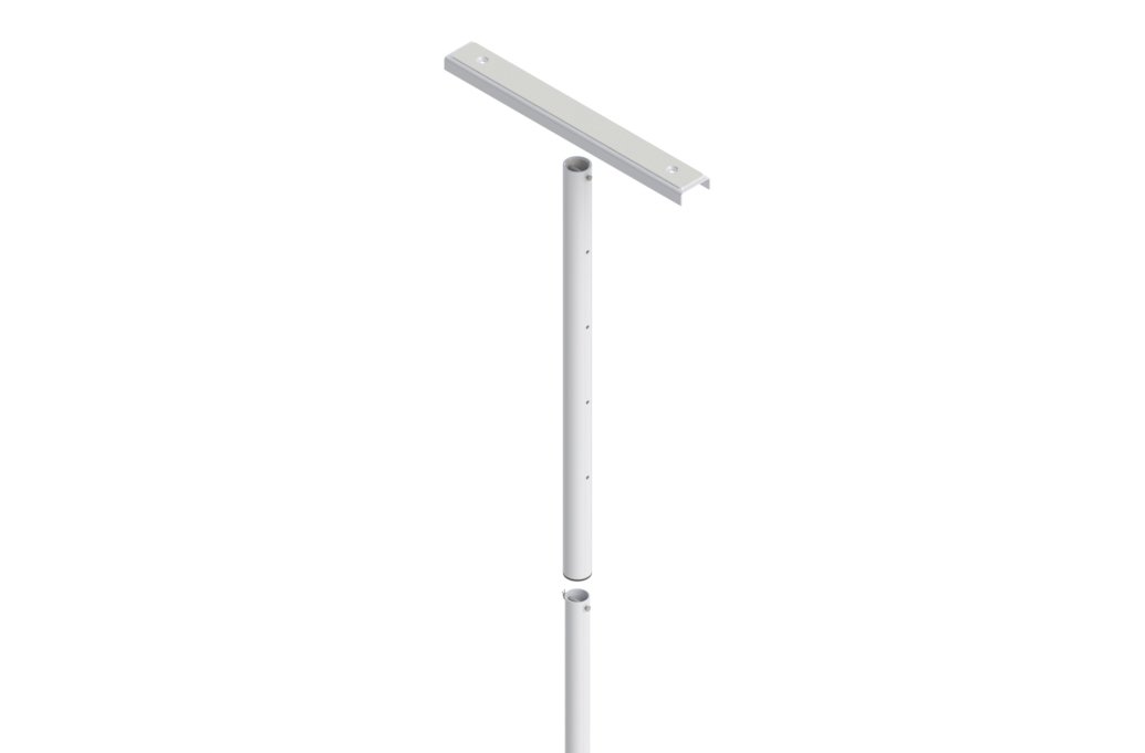 Healthcraft Products Uni-Fit Extender: Floor-to-Ceiling Vertical Support Pole Height Extender