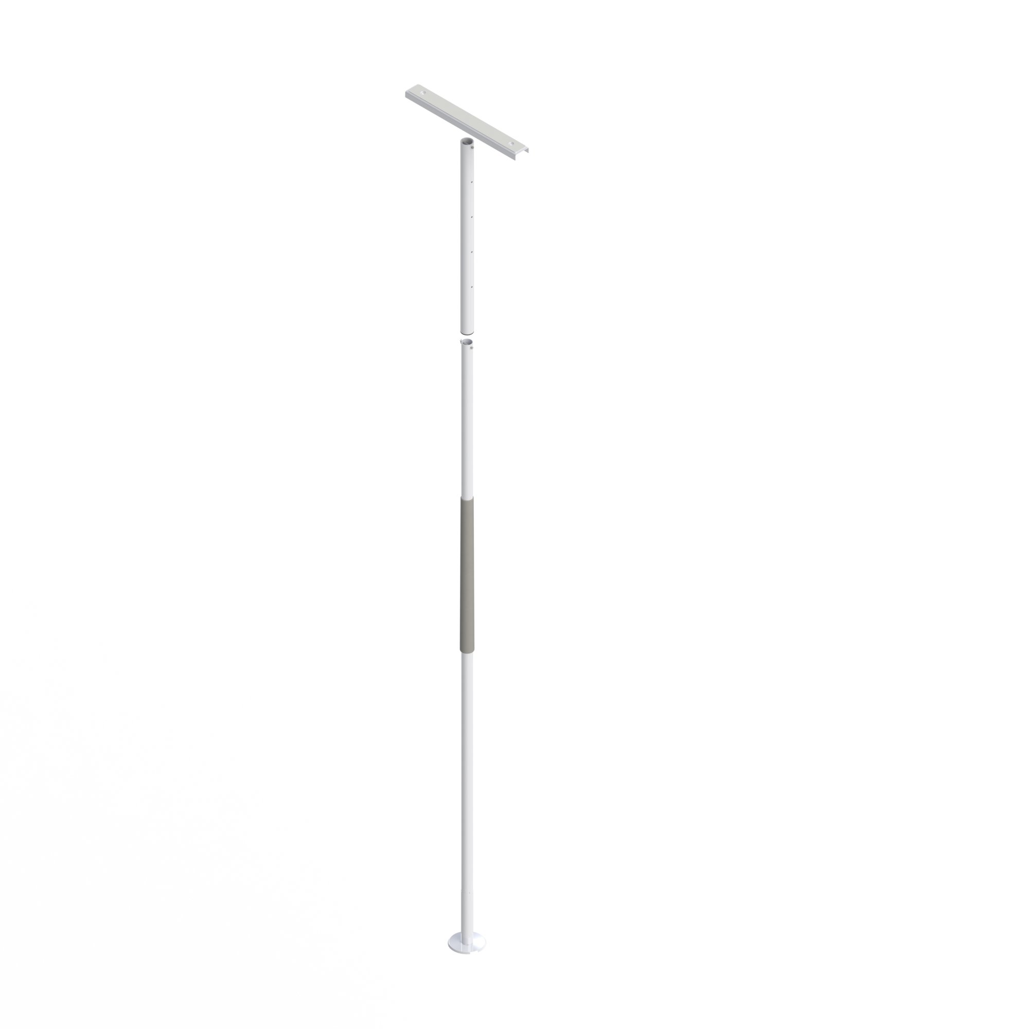 Healthcraft Products Uni-Fit Extender: Floor-to-Ceiling Vertical Support Pole Height Extender