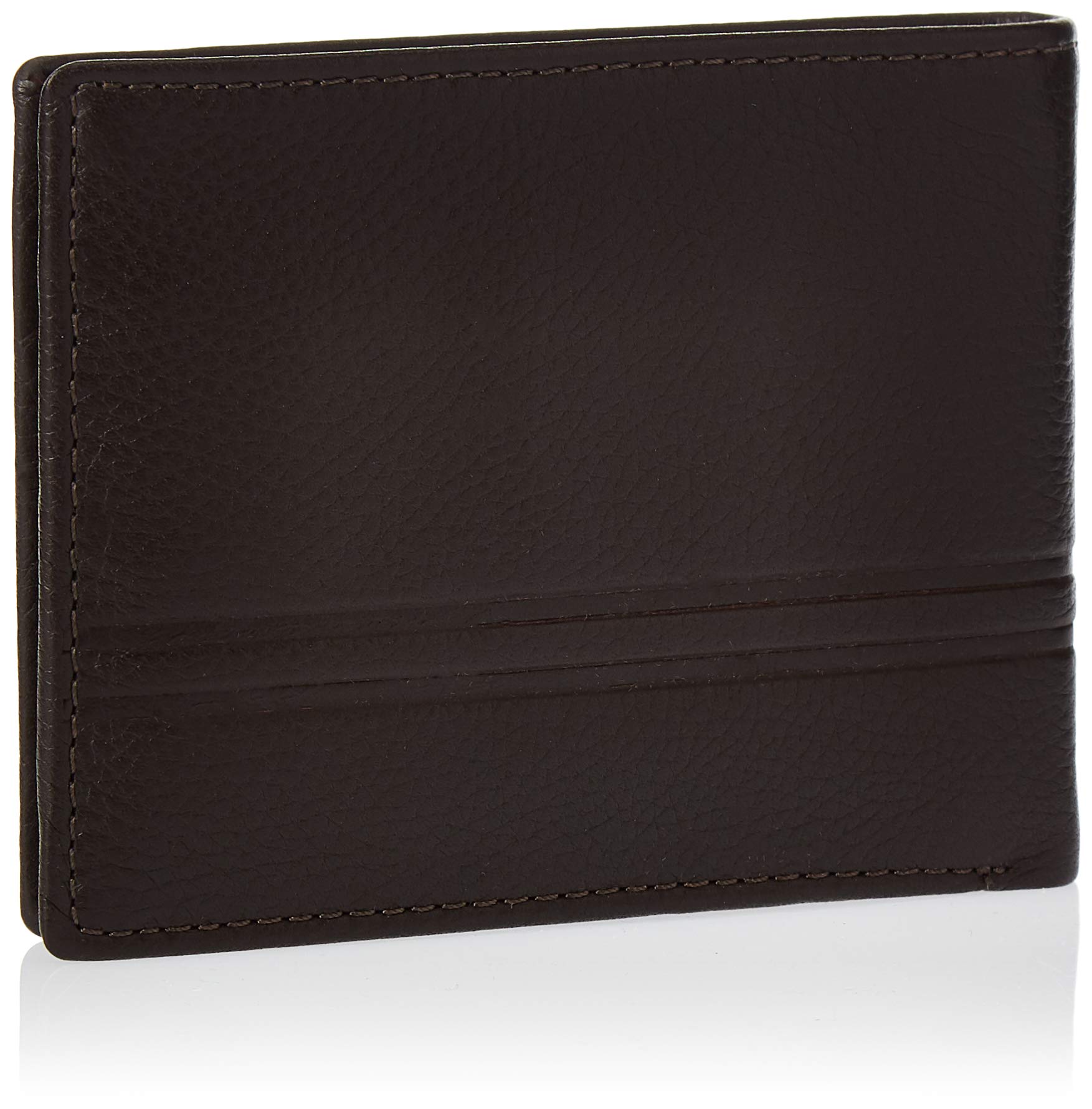 Fossil Men's Wilder Leather Bifold Wallet, Dark Brown