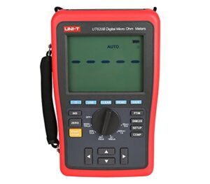 uni-t ut620b high precision digital micro ohm meter low resistance tester 60.000mΩ-6.0000kΩ four-wire measurement usb software