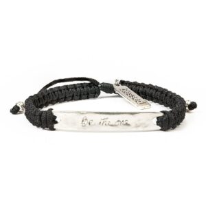 my saint my hero mother teresa "be the one" bracelet (silver)