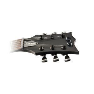 ESP LTD EC-Black Metal Electric Guitar, Black Satin