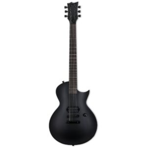 ESP LTD EC-Black Metal Electric Guitar, Black Satin