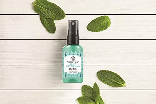 The Body Shop Mint Mattifying Face Mist, 2 Fl Oz (Vegan)