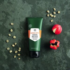 The Body Shop Guarana and Coffee Energizing Moisturizer For Men, 3.3 Fl Oz