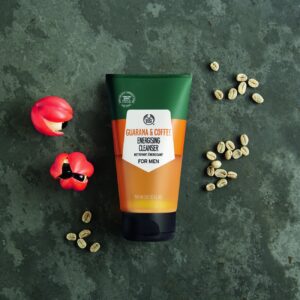 The Body Shop Guarana and Coffee Energizing Cleanser For Men, 5 Fl Oz (Vegan)