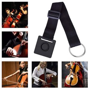 YoungRich Adjustable Cello Endpin Anchor Non-slip with O-ring Stopper Stand Thick Pad Antiskid Sponge for Cellist Practice Performance