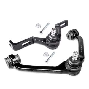 left right front upper control arm and ball joint assembly compatible ford explorer sport trac ranger mazda b2500 b3000 b4000 [2 pc design,front torsion bar] mercury mountaineer 2pcs auqdd k8708 k8710