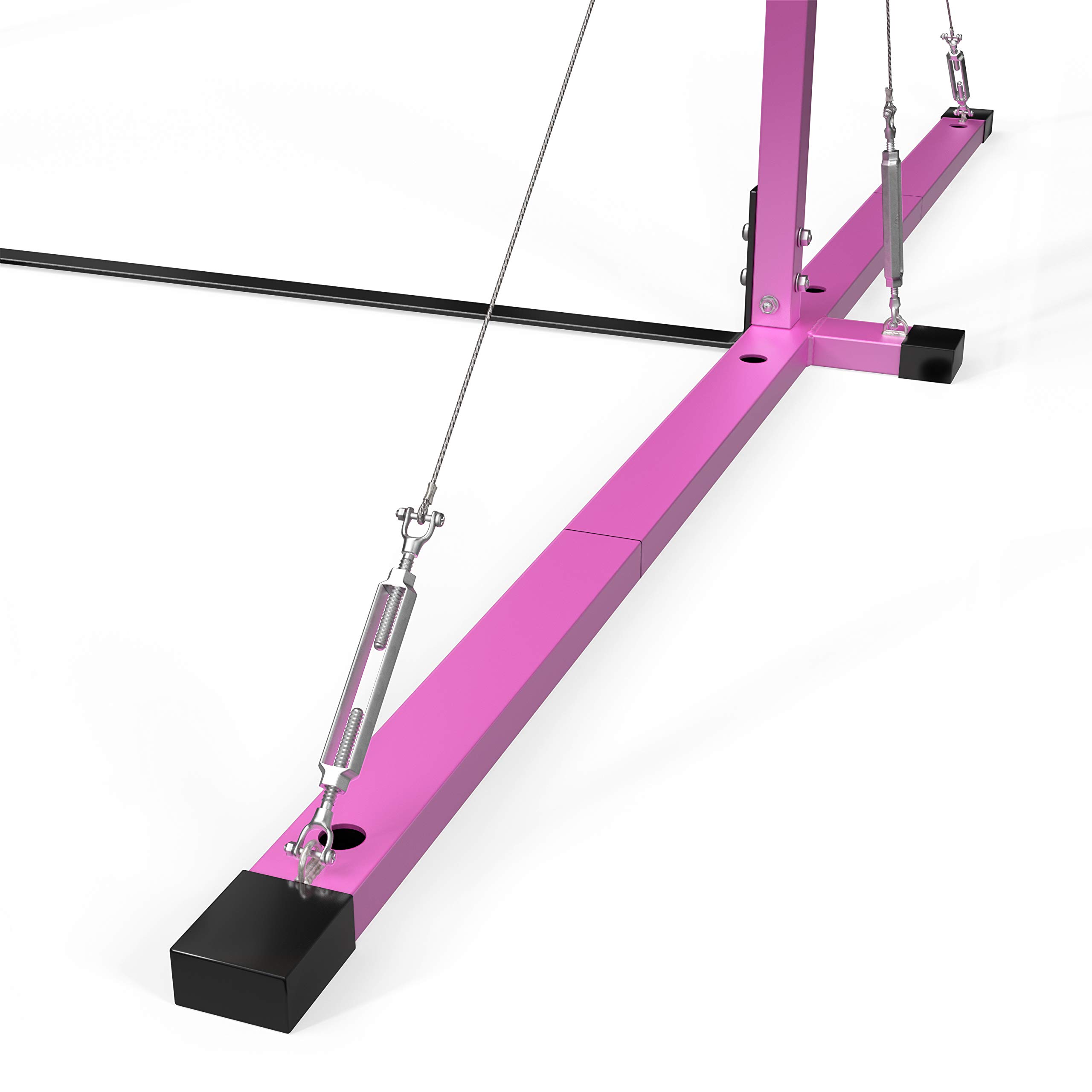 Pro Gen 4 Adjustable Kip Bar from Pro Model with Stainless Steel Cable Supports Horizontal Bar Gymnastics Equipment