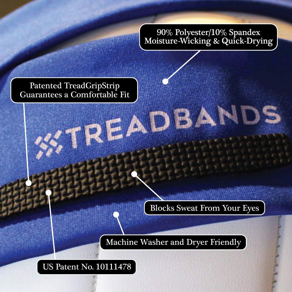 TREAD BANDS TreadBands All Terrain Tieback Non Slip Headband - Designs (Epic)