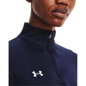 Under Armour Women's UA Locker ½ Zip Large Navy