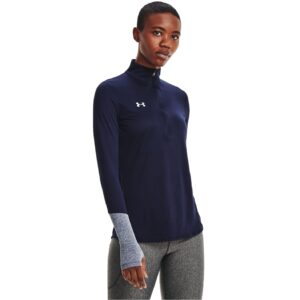 Under Armour Women's UA Locker ½ Zip Large Navy