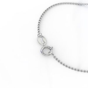 TSD 10K White Gold Classic Infinity Bracelet by JEWLR