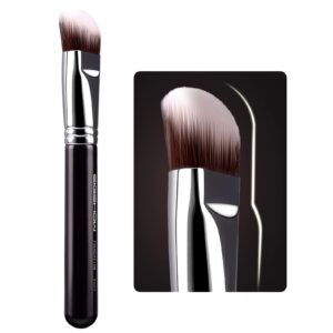 foundation brush, eigshow pro slanted brushes angled bristle mask kabuki brush perfect for powder liquid cream buffing blending face makeup brush-f625