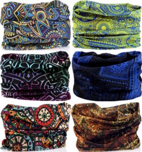 vancrown head wrap headband headwear neck gaiter face mask magic scarf balaclava bandana